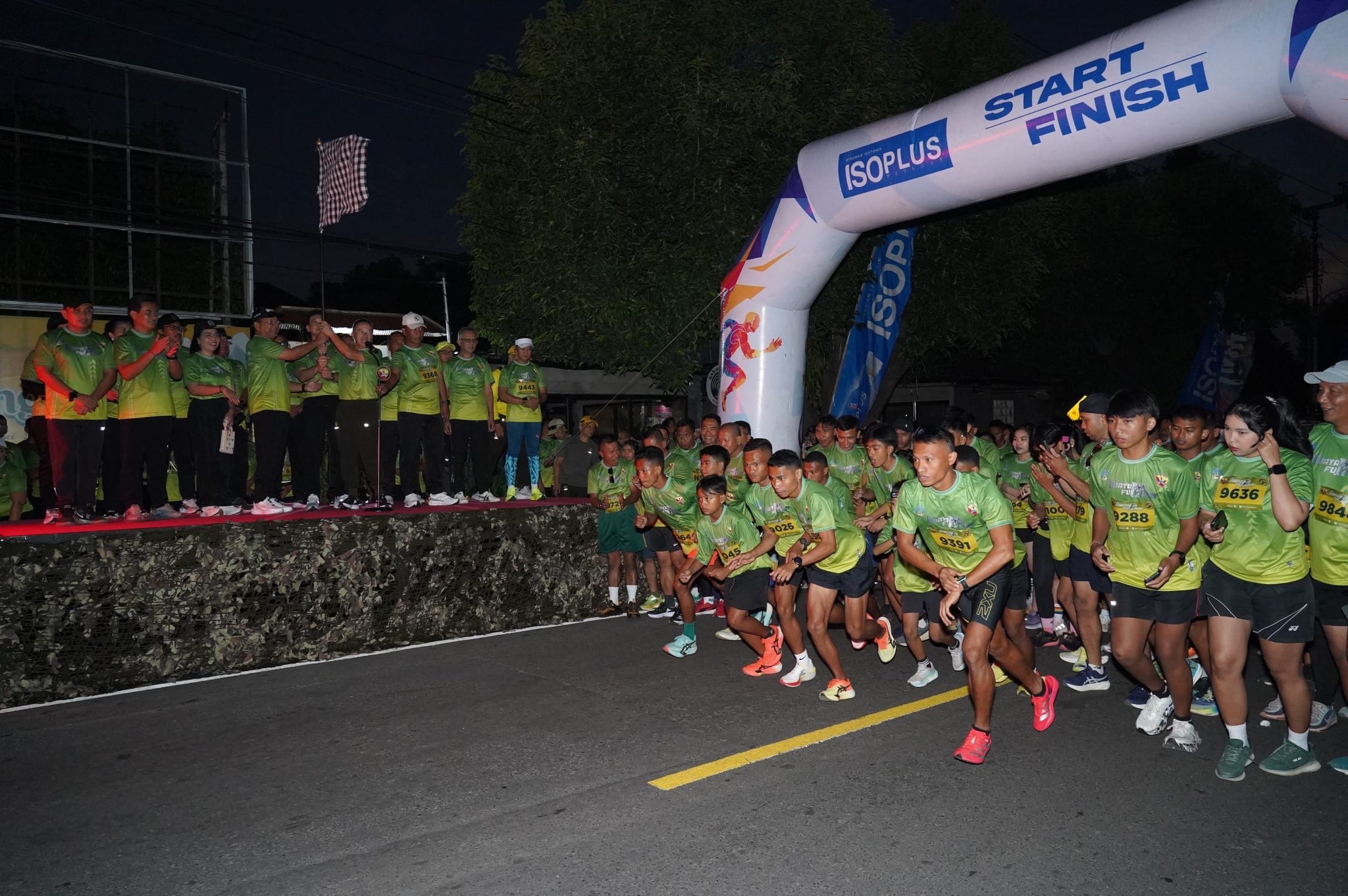 Semarak Hari Bakti Kodam IX/Udayana, Ribuan Warga Bali Ikuti Fun Run di ...